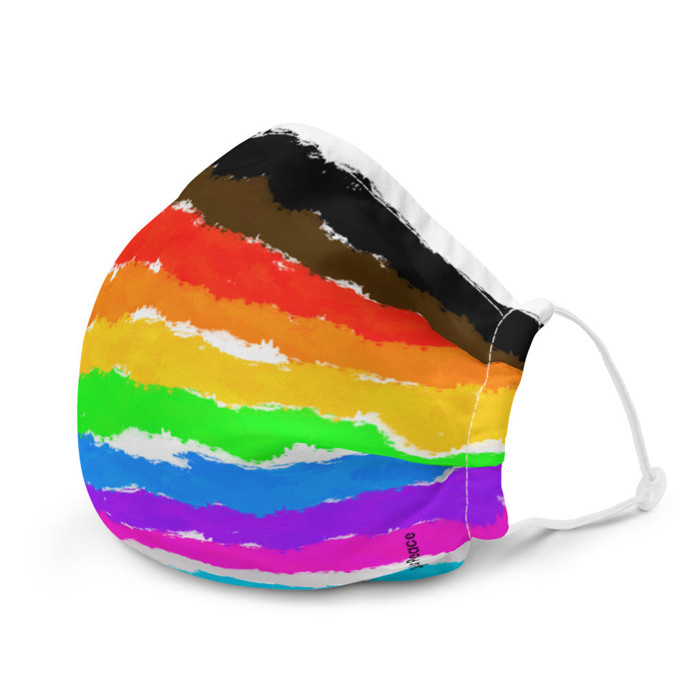 "Progress Pride" Face Mask – Speak Our Peace